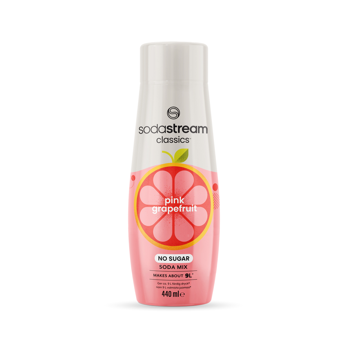 SodaStream Pink Grapefruit No Sugar - Sirup Smak – SodaStream Norge
