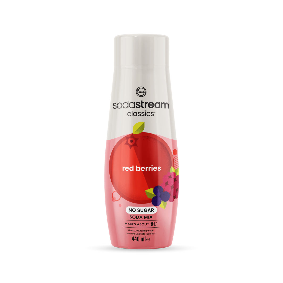 SodaStream Red Berries No Sugar - Sirup Smak – SodaStream Norge