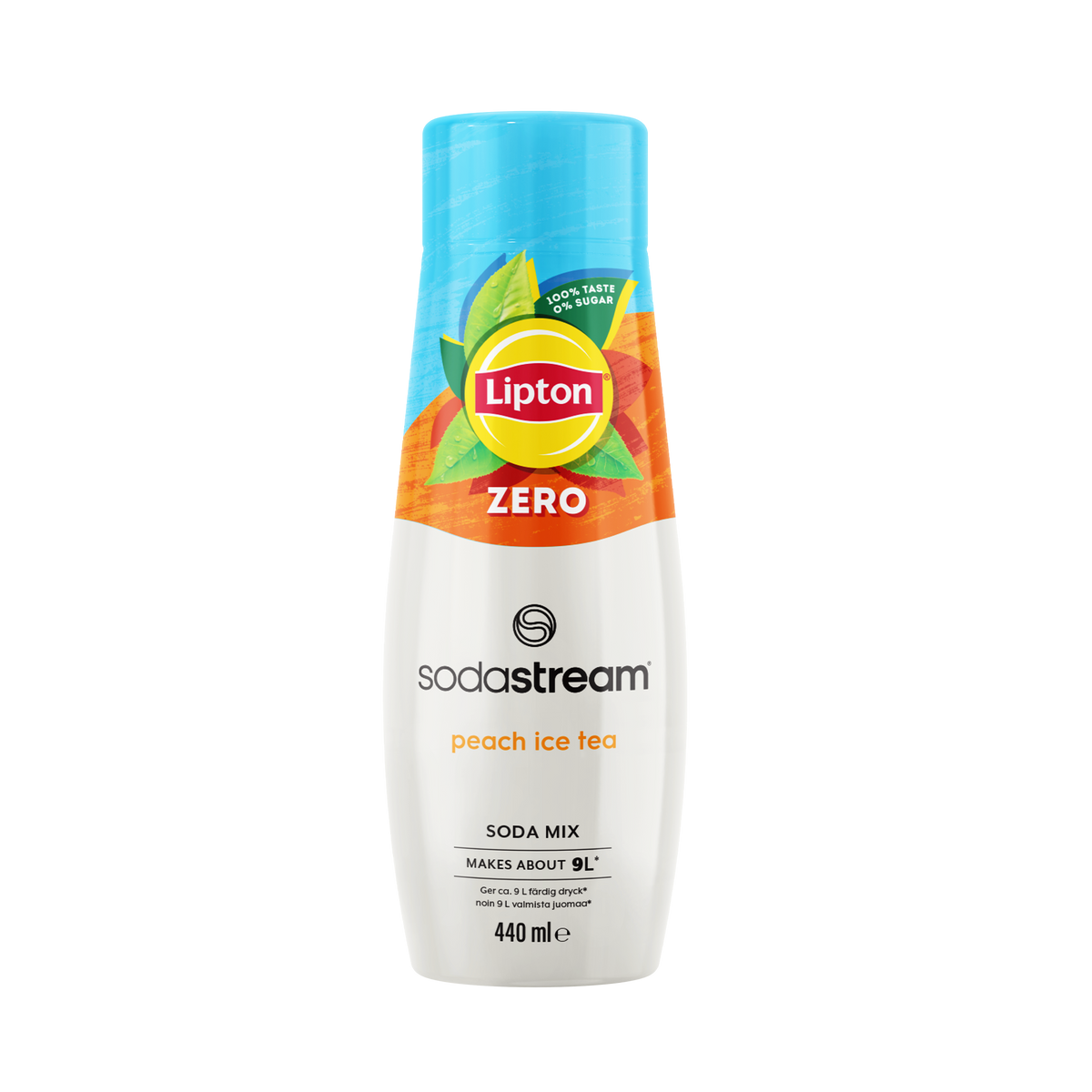 SodaStream Lipton Ice Tea Peach Zero - Sirup Smak – SodaStream Norge